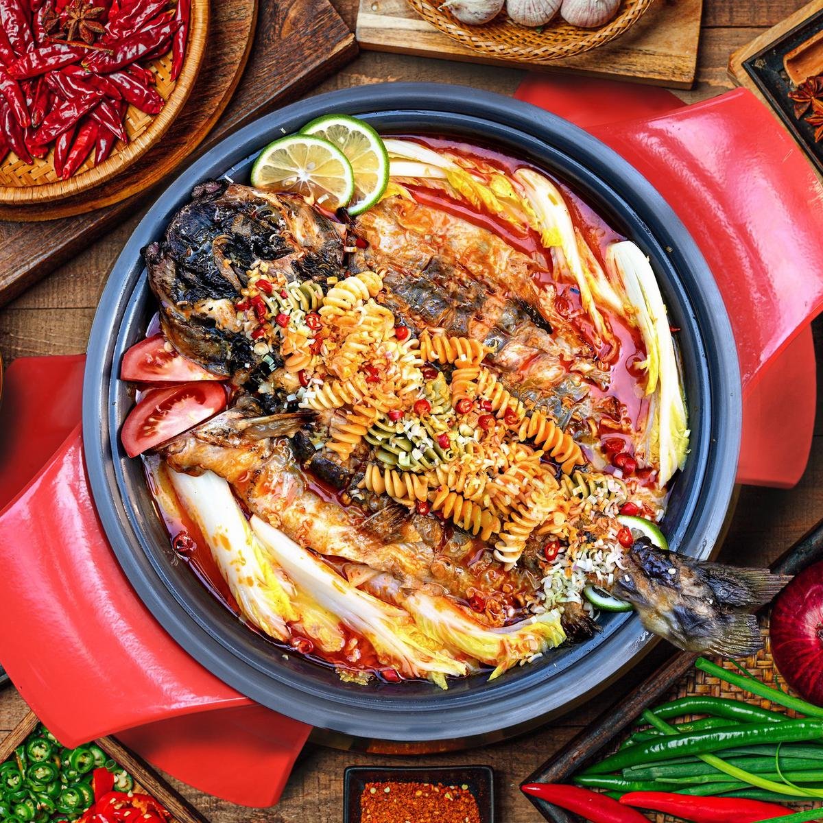 Chinese Grilled Fish